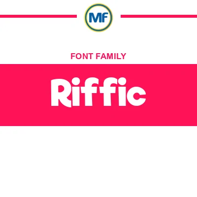 Download Riffic Fonts | MaisFontes