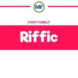Riffic: Free Font Download | MaisFontes