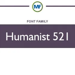 Humanist 521 BT Bold: Free Font Download | MaisFontes