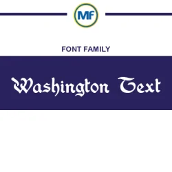 Washington Text: Free Font Download | MaisFontes