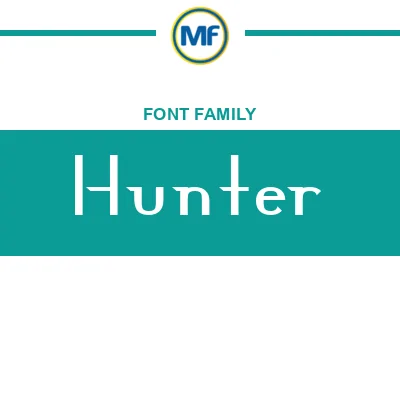 Download Hunter Fonts | MaisFontes