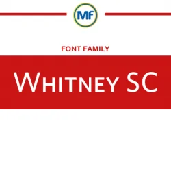 Whitney SC Light: Free Font Download | MaisFontes