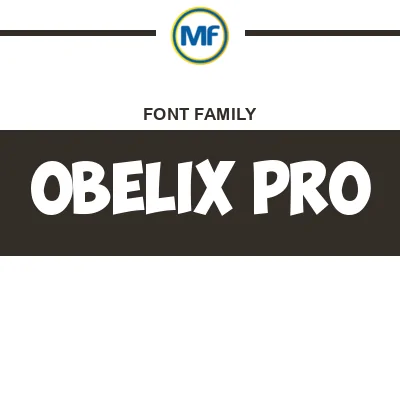 Download Obelix Pro Fonts | MaisFontes