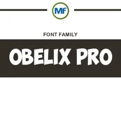 Obelix Pro Font: Free Download | MaisFontes