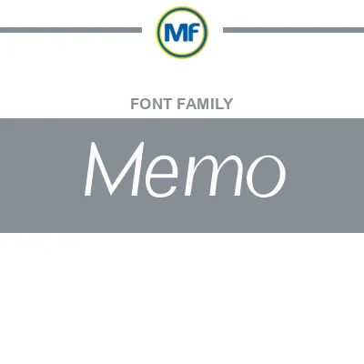 Download Memo Fonts | MaisFontes