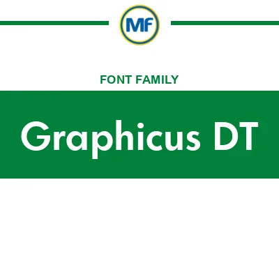 Graphicus DT Font Family: Free Download | MaisFontes