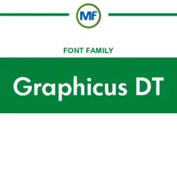 Graphicus DT Regular Font: Free Download | MaisFontes