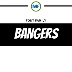 Bangers Regular Font: Free Download | MaisFontes