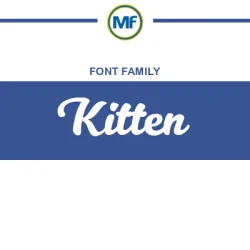 Kitten Bold: Download Free Font | MaisFontes