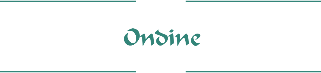 Ondine Regular: Free Font Download | MaisFontes