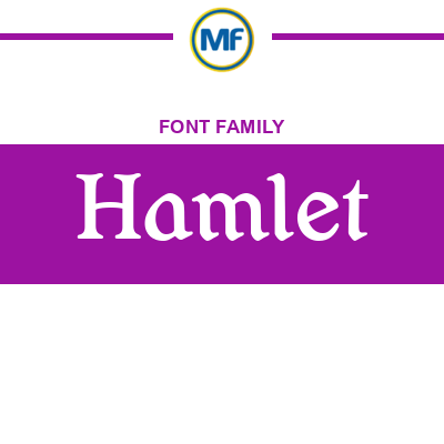 Download Hamlet Fonts | MaisFontes