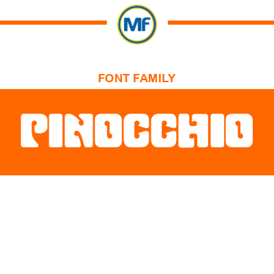 Pinocchio Font Family: Download Free | MaisFontes
