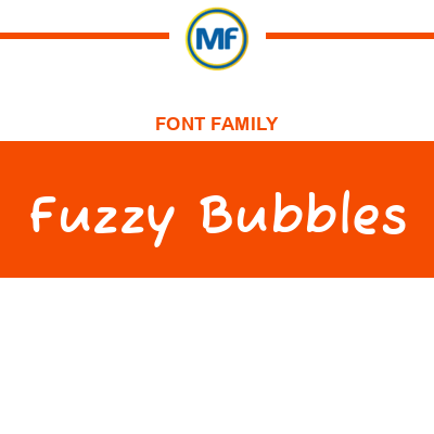 Download Fuzzy Bubbles Fonts (Google Fonts) | MaisFontes