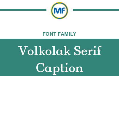Volkolak Serif Caption Font Family: Download Free | MaisFontes