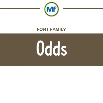 Download Odds Fonts | MaisFontes