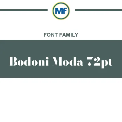 Bodoni Moda 72pt Font Family: Download Free (Google Fonts) | MaisFontes