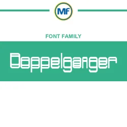 Doppelganger Display: Free Font Download | MaisFontes