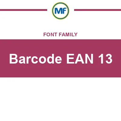 Download Barcode EAN 13 Fonts | MaisFontes