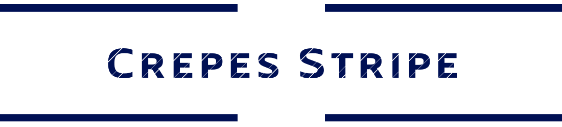 Download Crepes Stripe Fonts | MaisFontes