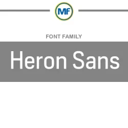 Heron Sans SemiBold Font: Free Download | MaisFontes