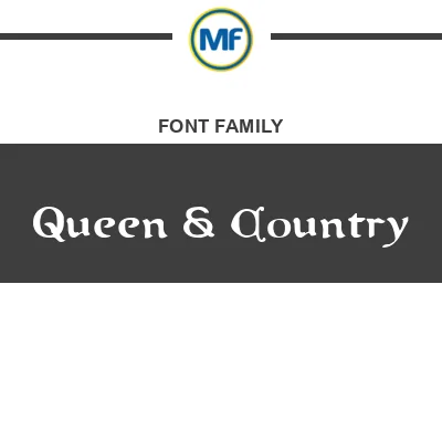 Download Queen & Country Fonts | MaisFontes