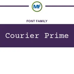 Courier Prime Code Font: Free Download | MaisFontes