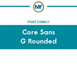 Core Sans G Rounded 75 ExtraBold: Free Font Download | MaisFontes