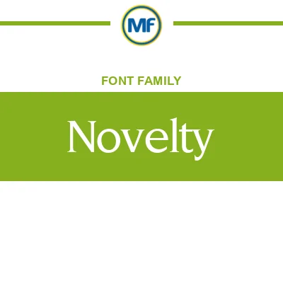 Novelty Font Family: Free Download | MaisFontes