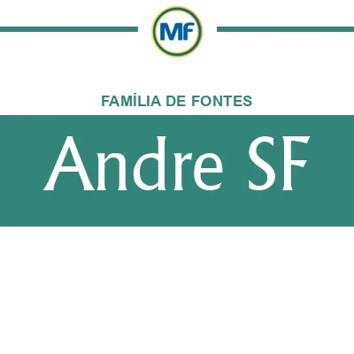 Andre SF Família de Fontes: Baixe Grátis | MaisFontes
