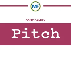 Pitch Medium: Free Font Download | MaisFontes
