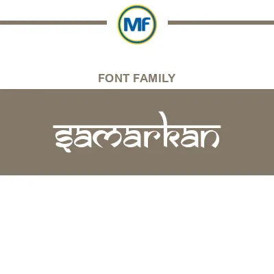 Download Samarkan Fonts | MaisFontes