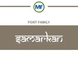Samarkan Normal: Free Font Download | MaisFontes