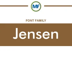 Jensen Black Bold: Free Font Download | MaisFontes