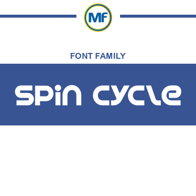 Download Spin Cycle Fonts | MaisFontes
