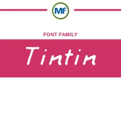 Tintin Font: Free Download | MaisFontes