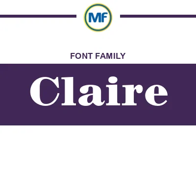 Download Claire Fonts | MaisFontes