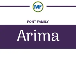Arima Bold Font: Free Download | MaisFontes