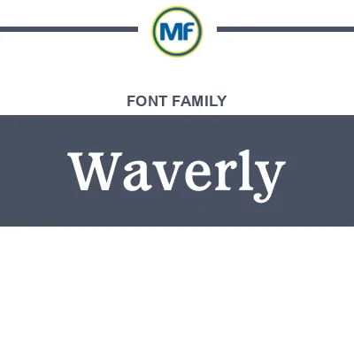 Download Waverly Fonts | MaisFontes