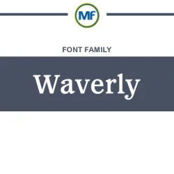 Waverly ExtraBold: Free Font Download | MaisFontes