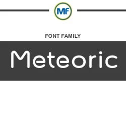 Meteoric Bold: Free Font Download | MaisFontes