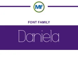 Daniela Normal Font: Free Download | MaisFontes