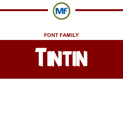 Download Tintin Fonts | MaisFontes