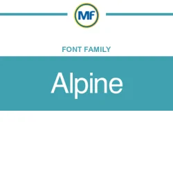 OPTI Alpine Bold Font: Free Download | MaisFontes