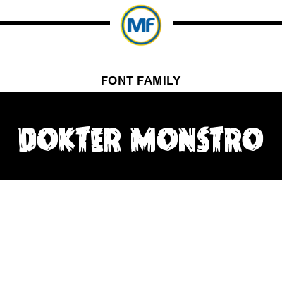 Download Dokter Monstro Fonts | MaisFontes