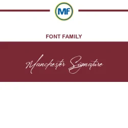 Manchester Signature Alt: Free Font Download | MaisFontes