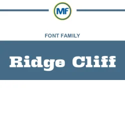 Ridge Cliff Outline Regular: Free Font Download | MaisFontes