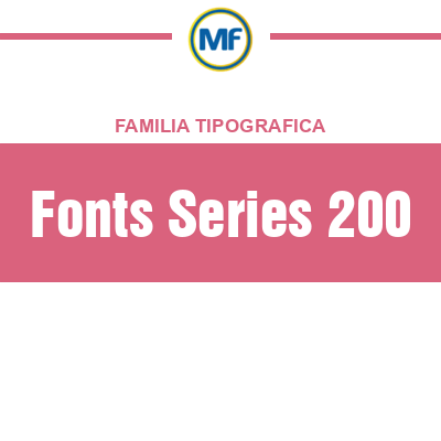 Descargar Fuentes Fonts Series 200 | MaisFontes