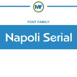 Napoli Serial Bold: Free Font Download | MaisFontes