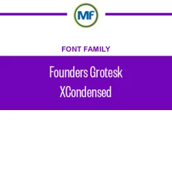 Founders Grotesk XCondensed Bold: Free Font Download | MaisFontes