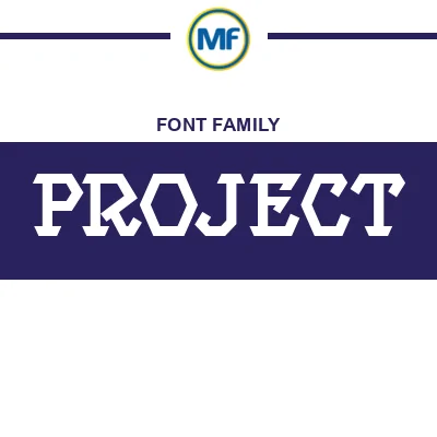 Download Project Fonts | MaisFontes